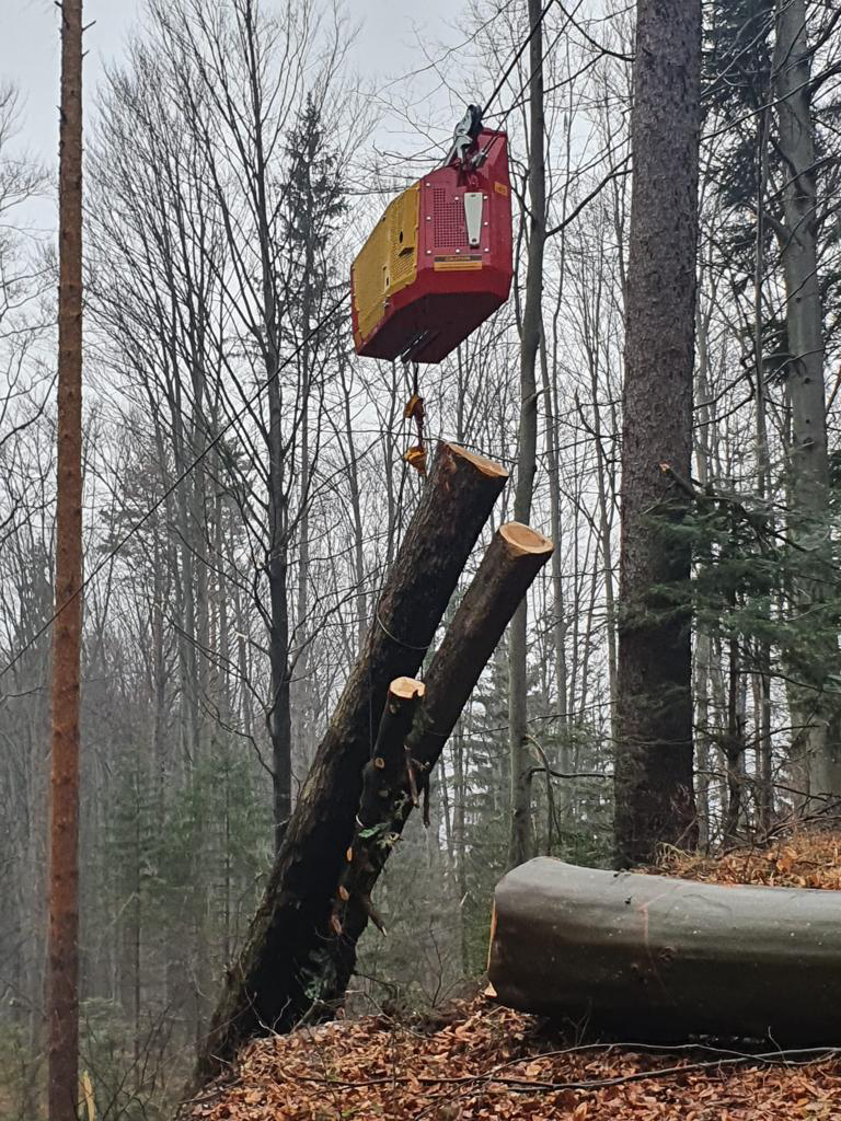 Liftliner – Innovatives Laufwagensystem - Konrad Forsttechnik