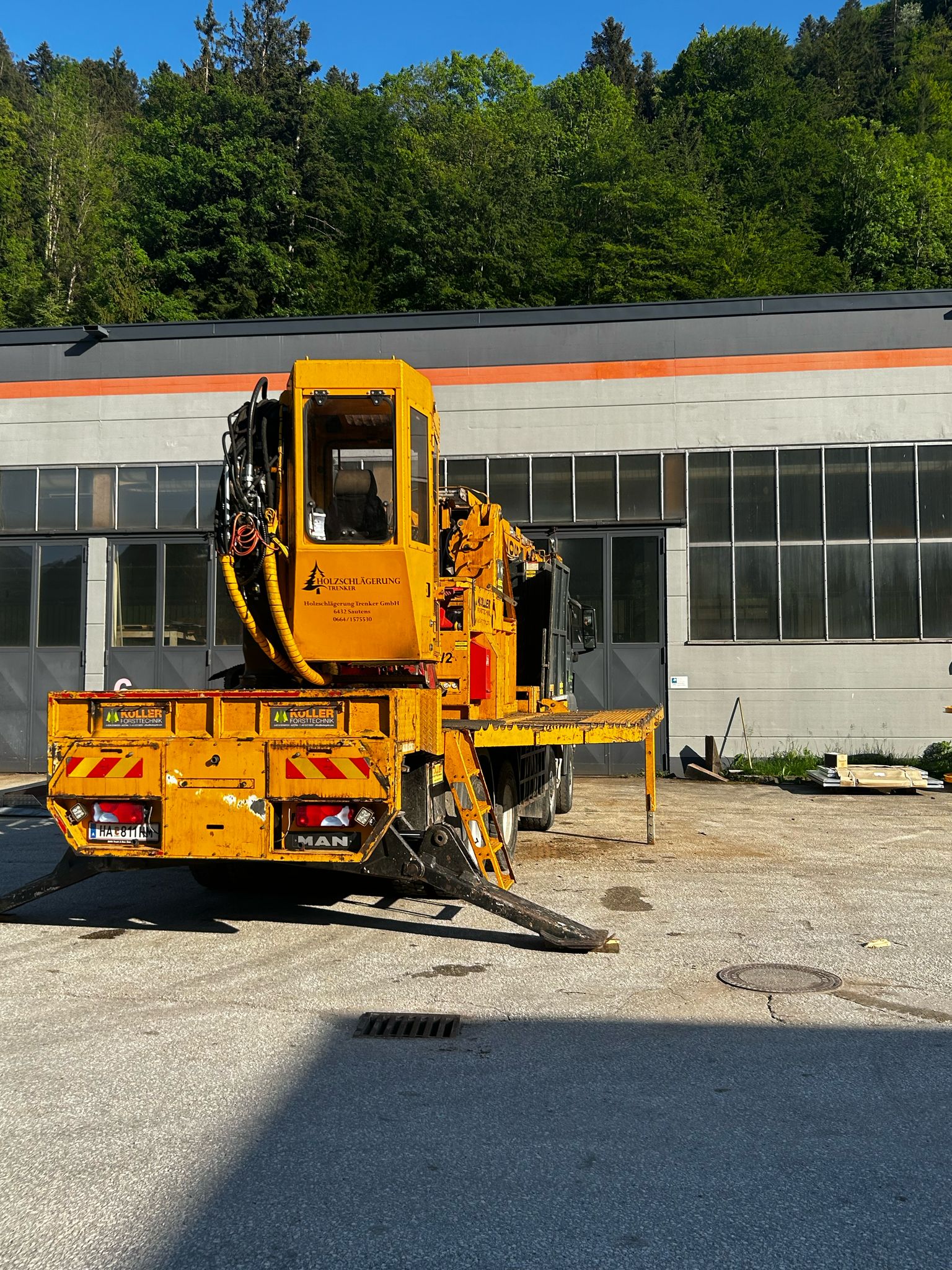 Gebirgsharvester Koller K507 - Konrad Forsttechnik